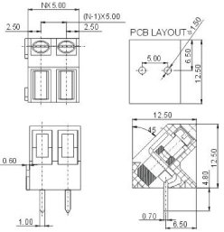 KV330-5.0 - 接线端子_电线连接器_接线端子价格_端子台_接线端子板_建筑布线连接器 - 康伟电子有限公司